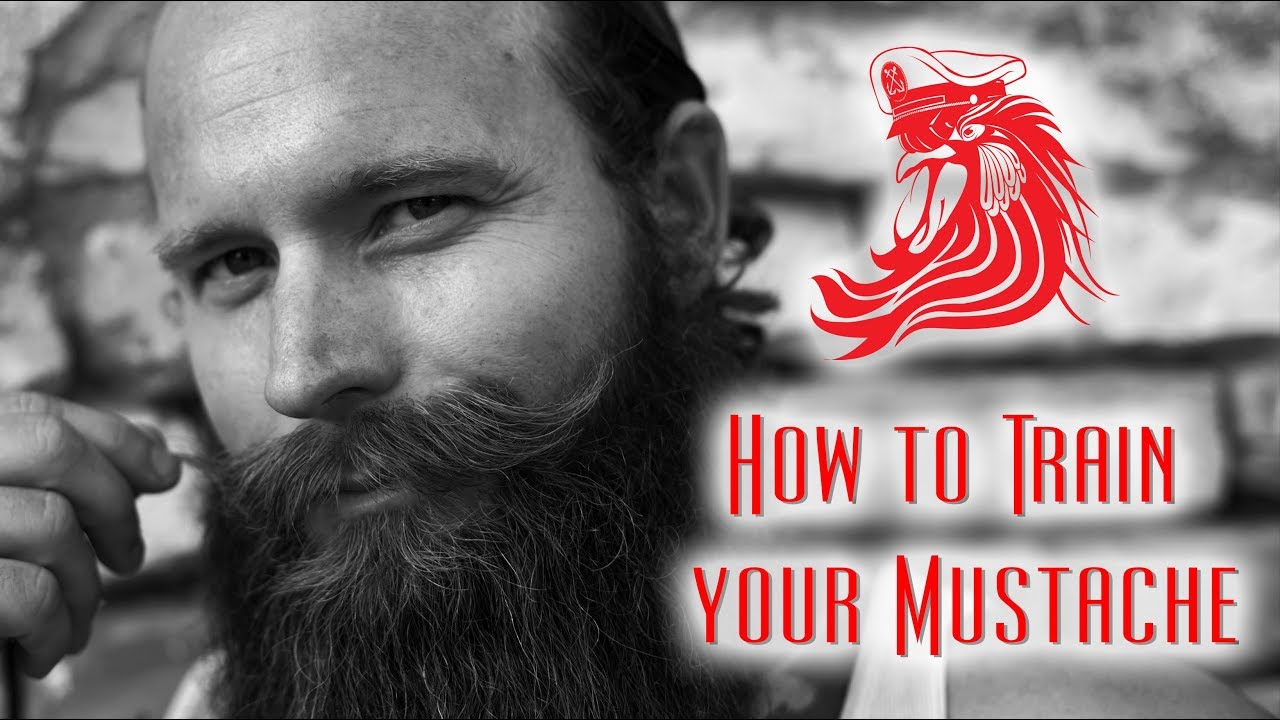 How to Train Your Mustache With the MUDstache Training Wax