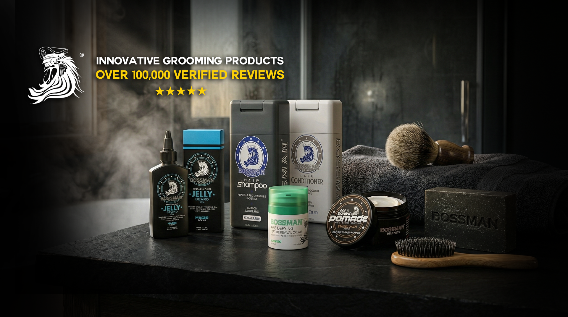 Bossman® | Mens Grooming Products | Hair | Skin | Beard | and more!
