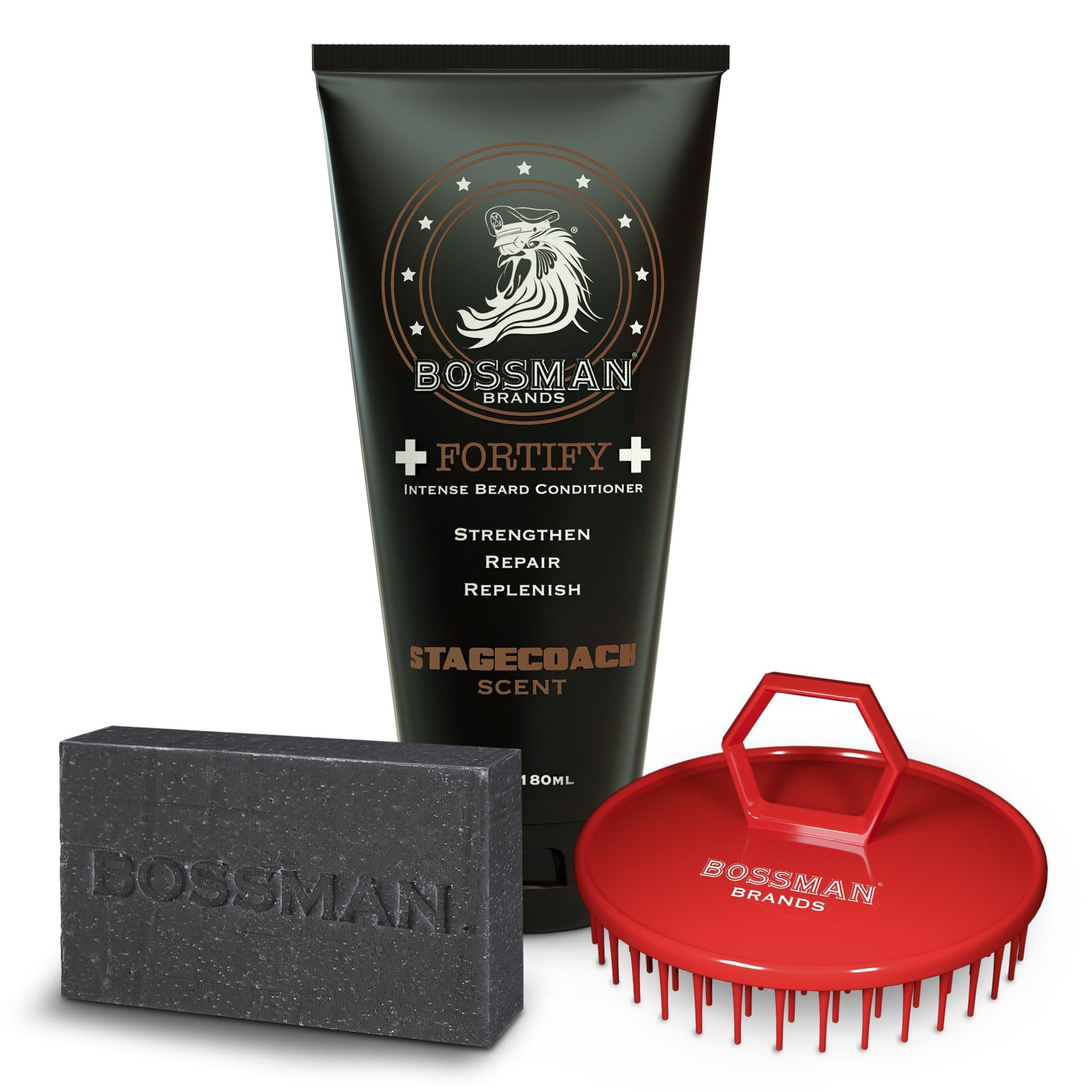 Cleansing Beard Care Shower Kit | Bossman Brands
