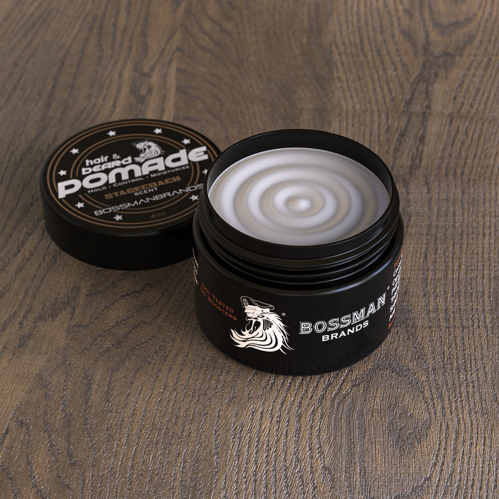 Organic Beard Pomade for Shaping & Styling | Bossman Brands®
