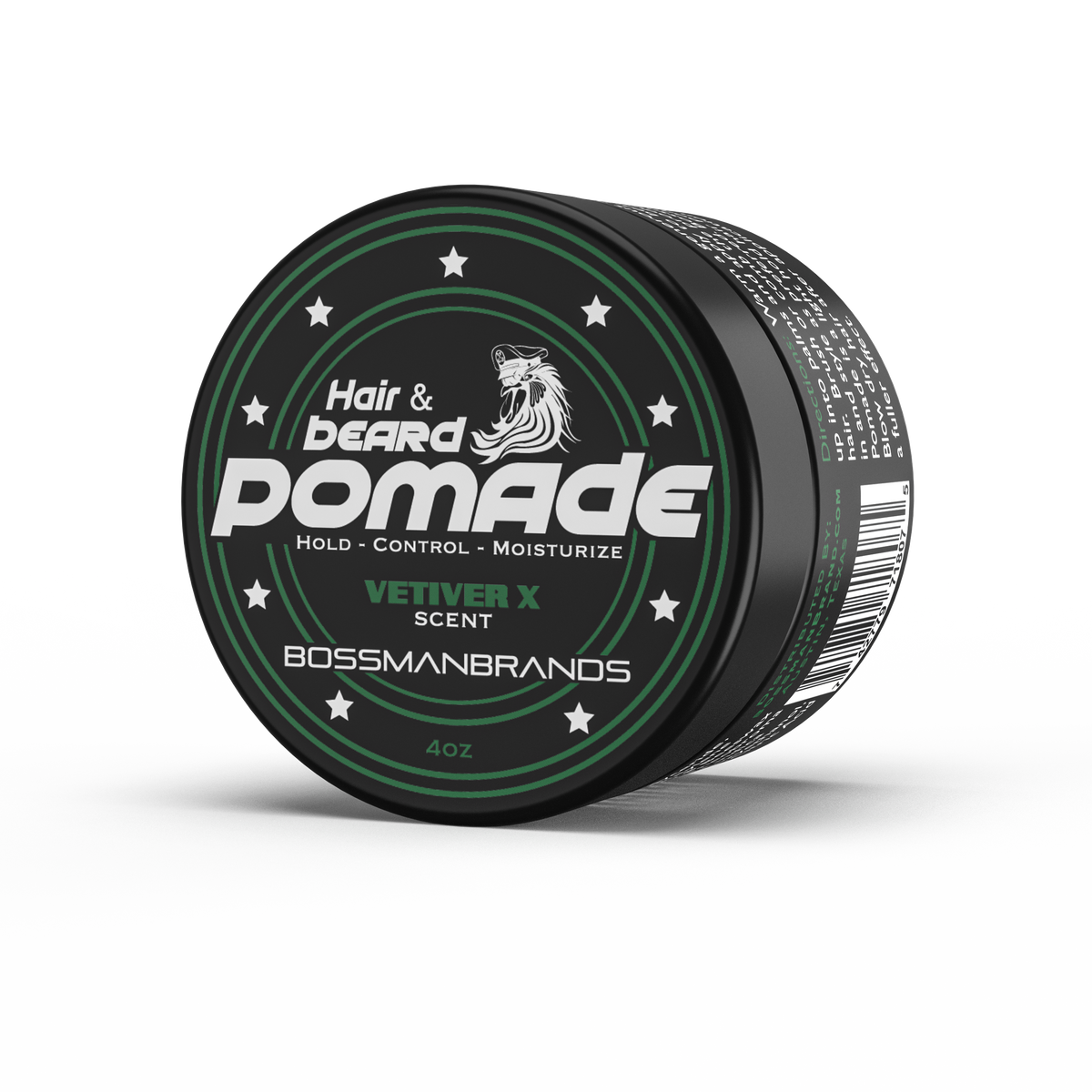 Organic Beard Pomade for Shaping & Styling | Bossman Brands®