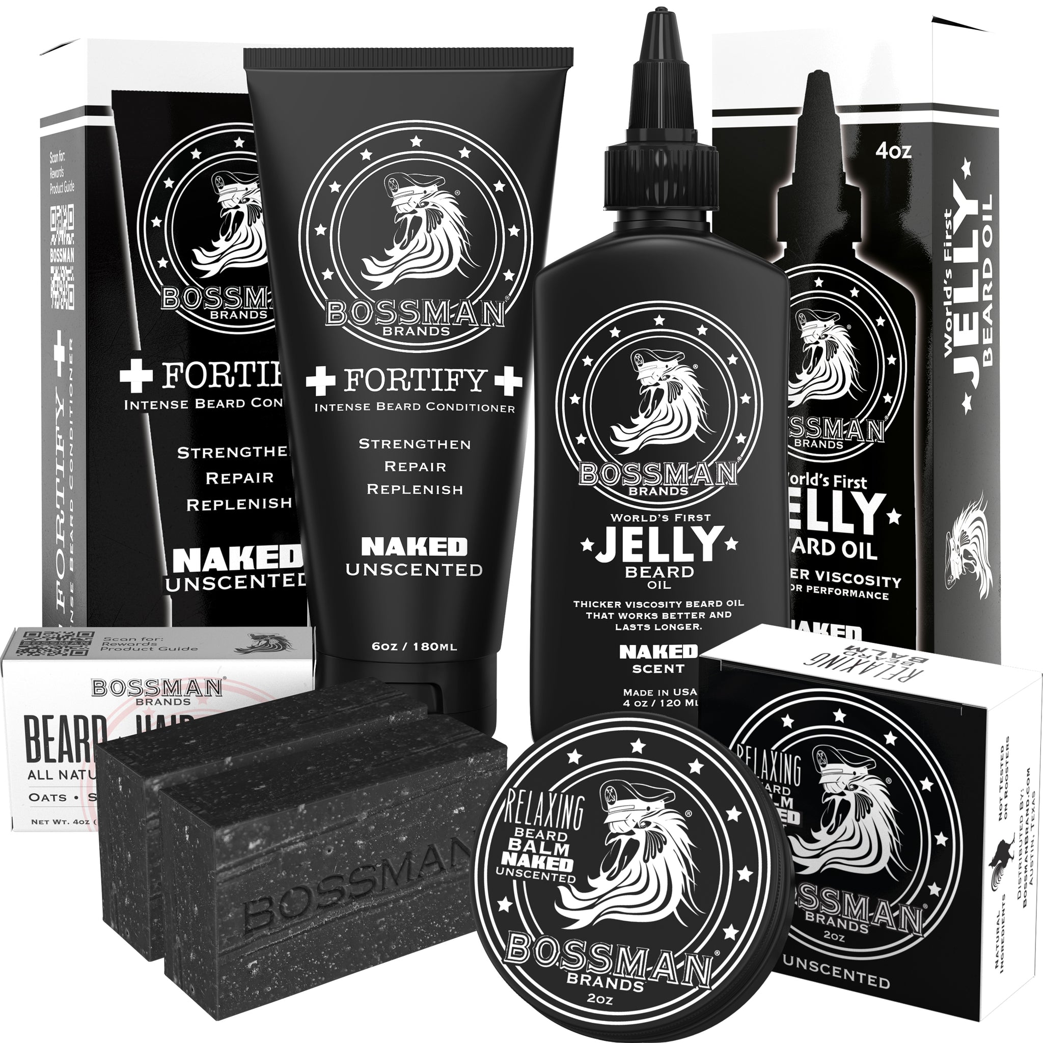 Reload Package Beard Care and Grooming Kit | Bossman Brands